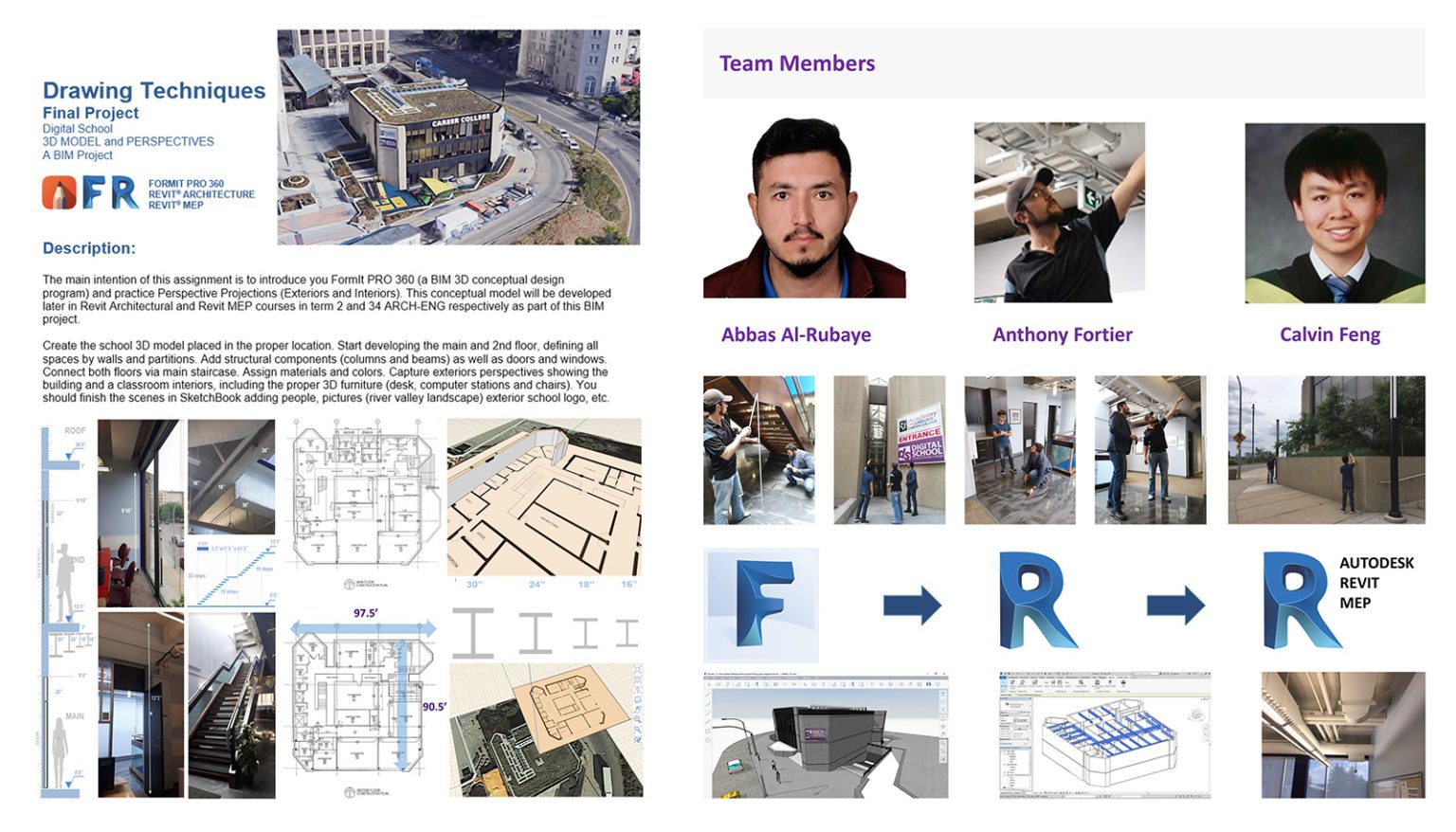 3D Conceptual Model of Digital School