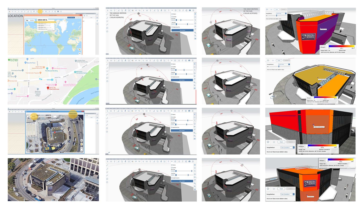 3D Conceptual Model of Digital School