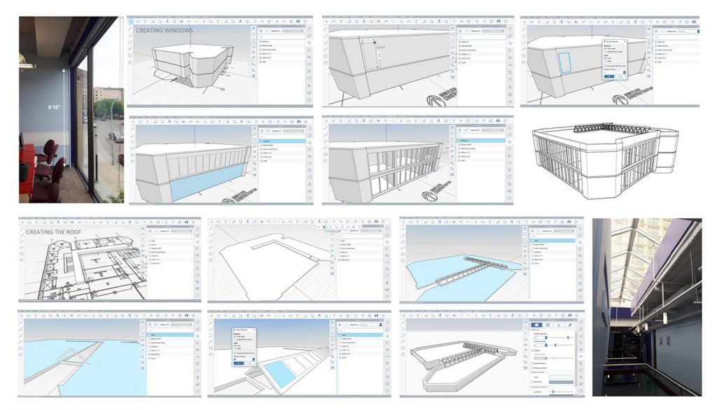 3D Conceptual Model of Digital School
