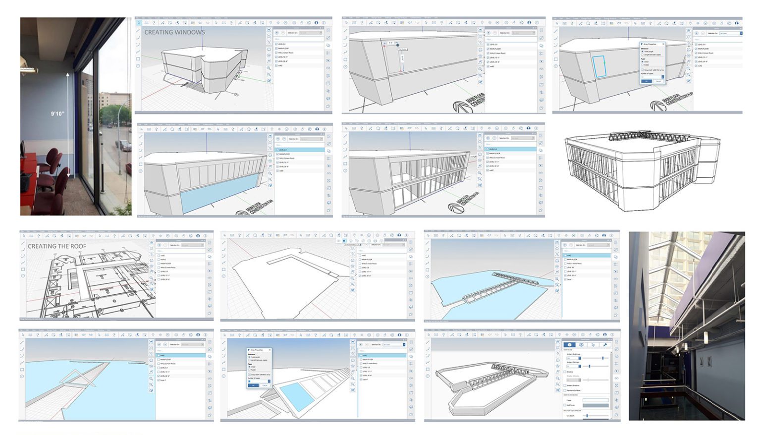 3D Conceptual Model of Digital School